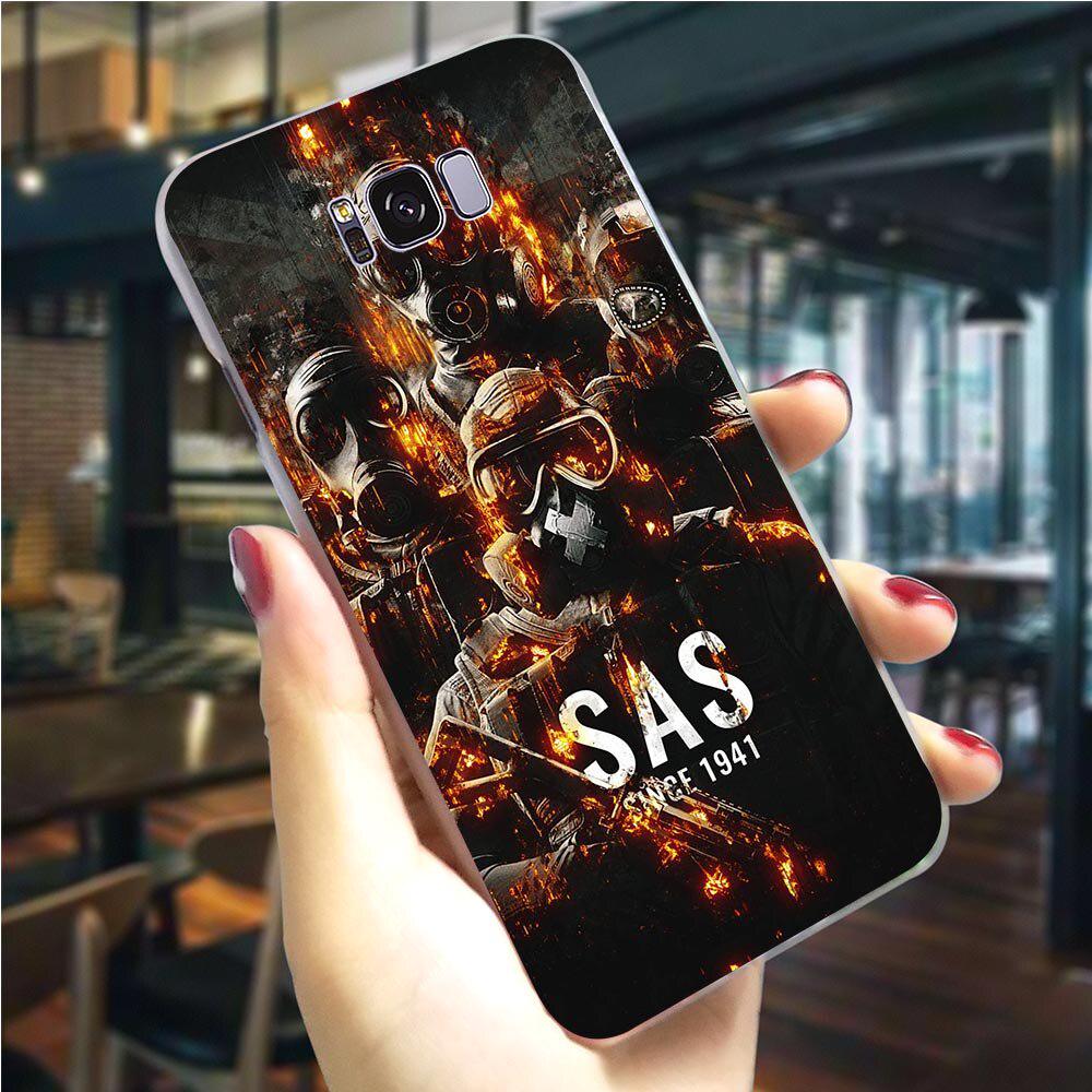 Tom Clancy's Rainbow Six Siege Phone Case For Galaxy S7 Edge Note 9 M10 ...