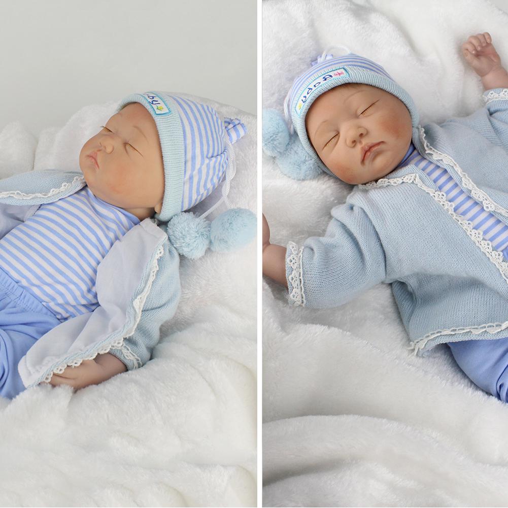 55cm Fashion Baby Simulation Doll Reborn Dolls Bedtime Early Education ...