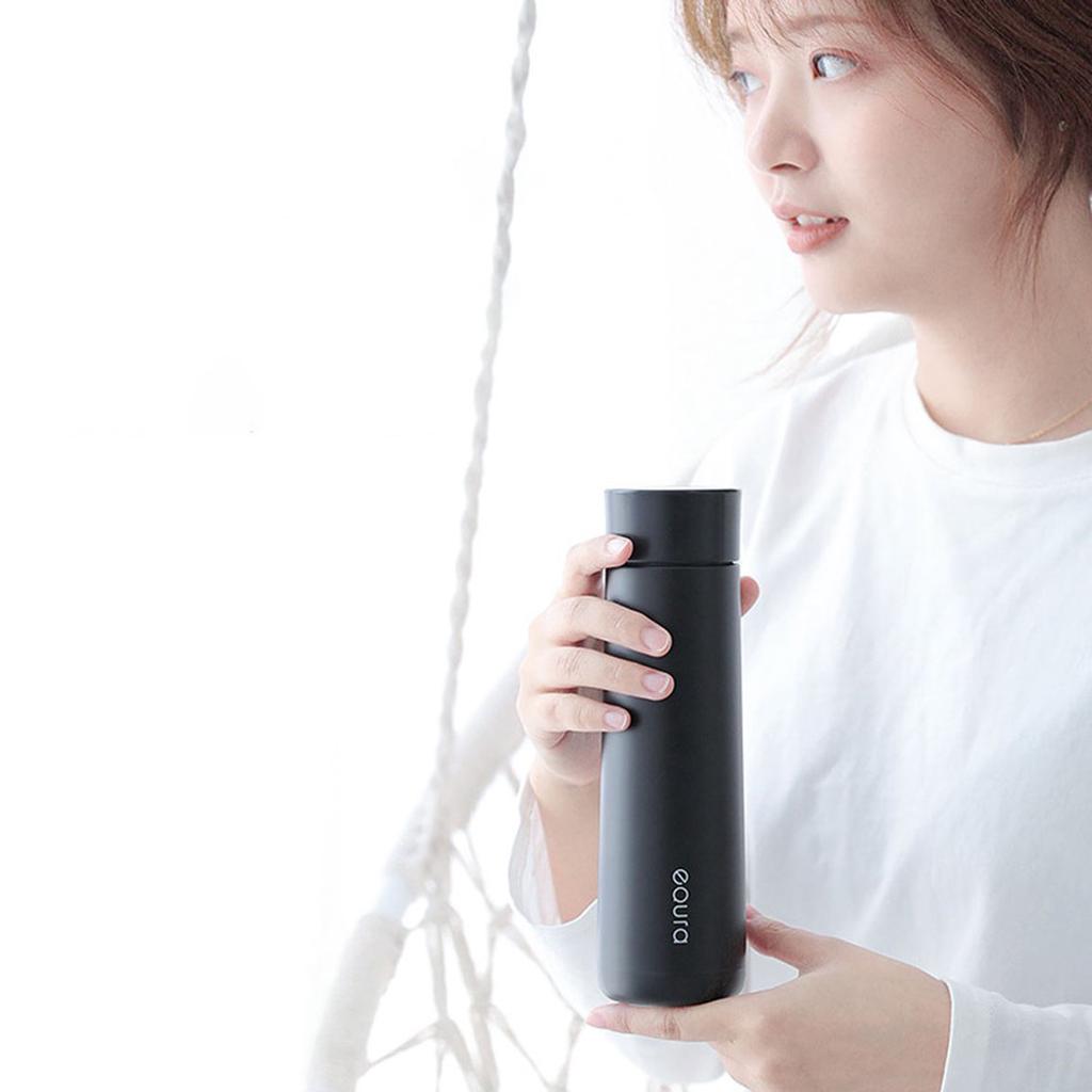 Buy SURE-LED Digital Smart Vacuum Cup Wireless Charging Stainless Steel ...