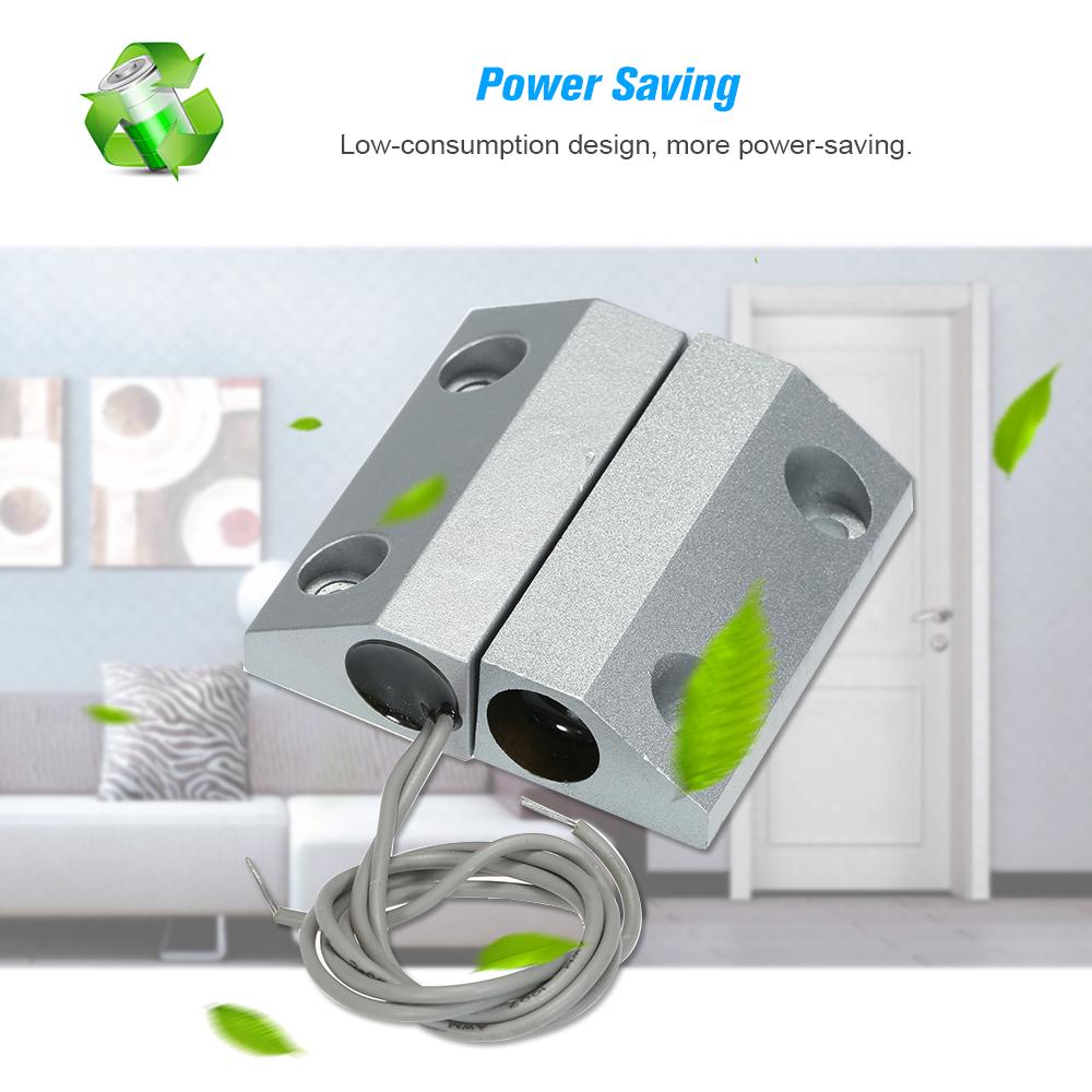 Buy Wired Metal Rolling Gate Door Window Sensor Magnetic Contacts Alarm ...