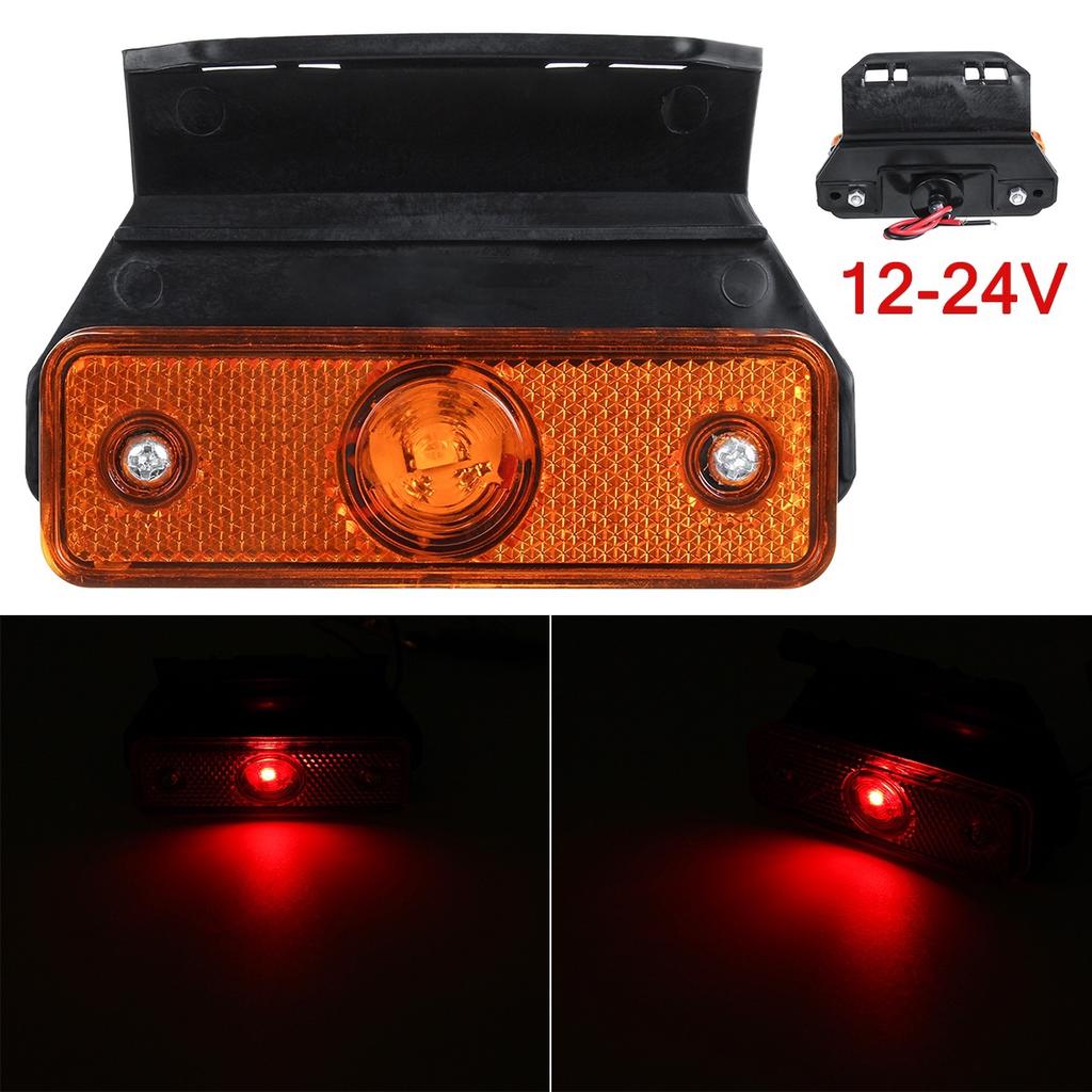 Buy 4pcs Auto Car LED Side Marker Light Lamps Indicator Reflector W ...