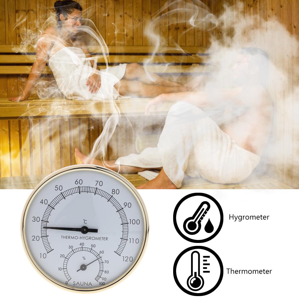 Buy Metal Dial Indoor Temperature Humidity Meter For Sauna Room at ...