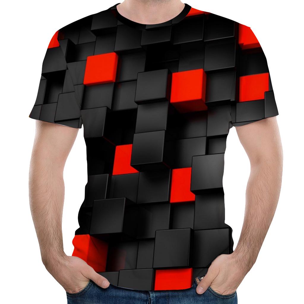 3D Druck Mens T Shirts Shirt Kurzarm Bluse L ssigen T Shirts O Hals