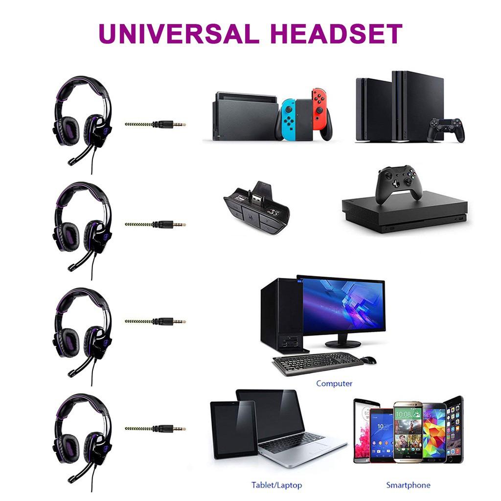 Buy Letton L8 Wired Gaming Headphones Microphone Earphone Headset For ...