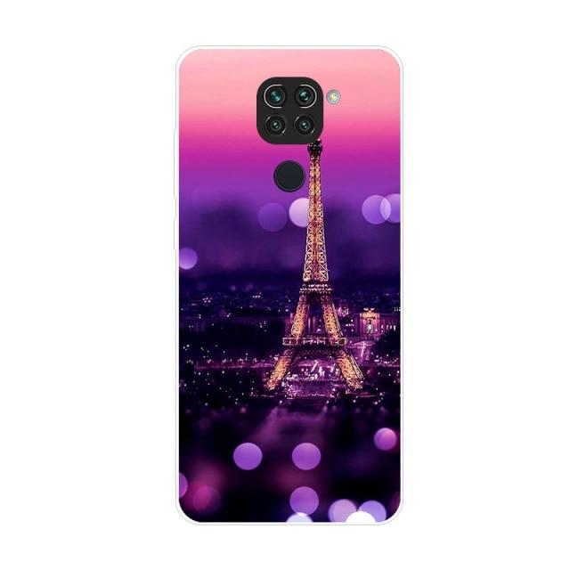 Buy For Xiaomi Redmi Note 9 Case Silicon Soft Tpu Phone Cover For Redmi ...