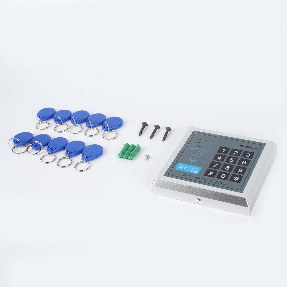 Buy Door Control System Kit 125Khz Proximity Id Card Control System Rfid Keypad Electric Lock ...