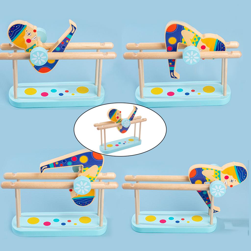 Buy Juggling Circus Roll Over Rolling Tumbling Flipping Doll Wood Toys ...