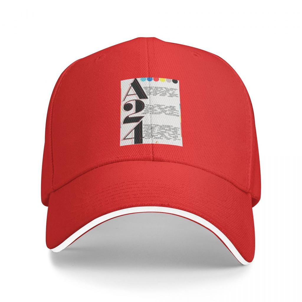 Kjøp -A24 Film Poster Poster Cap Baseball Cap Sunscreen sports caps ...