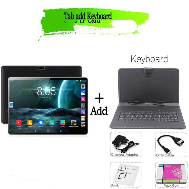💰Kaufe 10,1 Zoll 3G / 4G Telefon Anruf Tablet PC 4 GB + 64 GB Android 9 ...