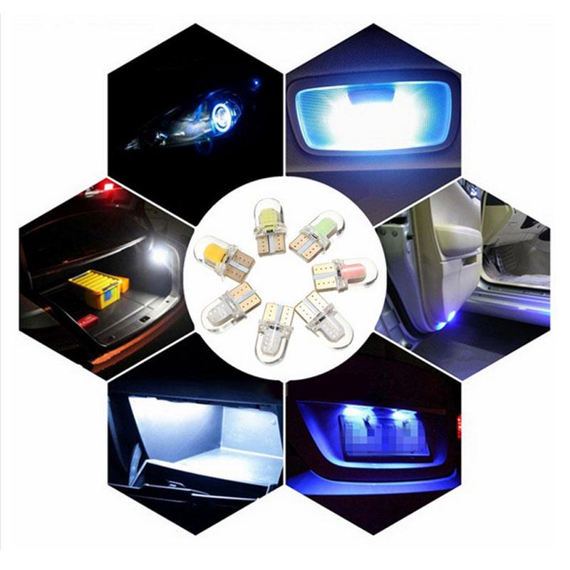 Buy Automatic T10 LED 194W5W LED 168 COB Silicone Car Super Bright ...