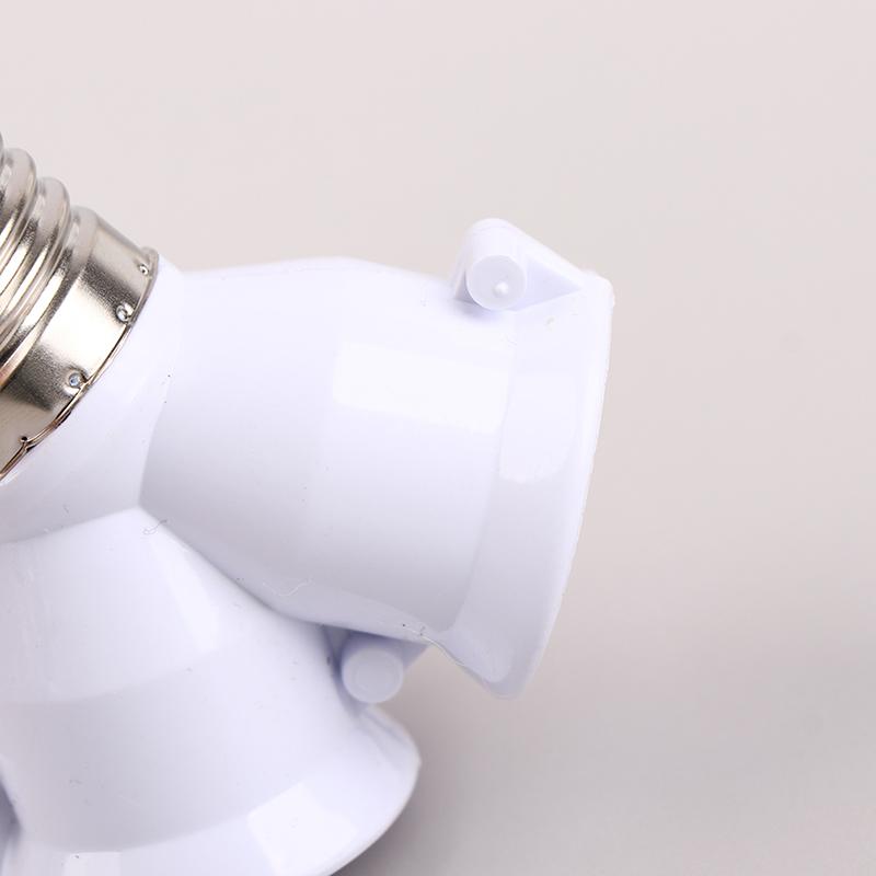 Buy E27 To E27 Led Bulb Lamp Holder E27 Base Socket Splitter Socket ...
