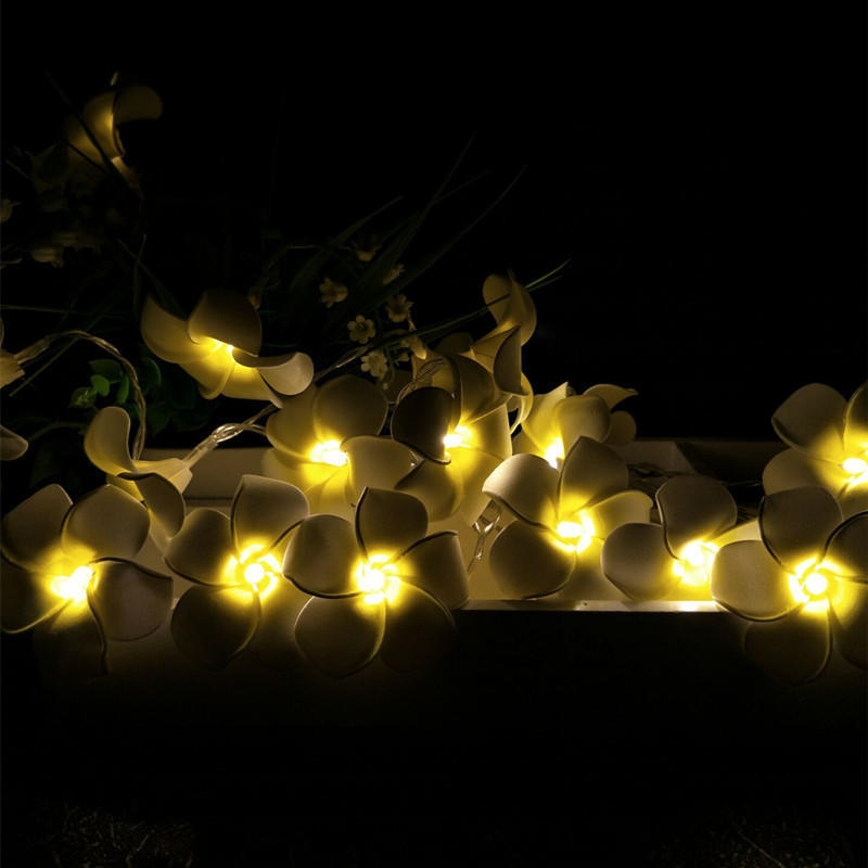 Buy Holiday Lighting LED String Lights 2M 20leds DC5V AA Battery Flower ...