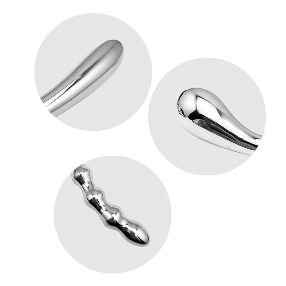 Heavy Anal Plug Stainless Steel Male Prostate Massage Metal Butt Plug ...