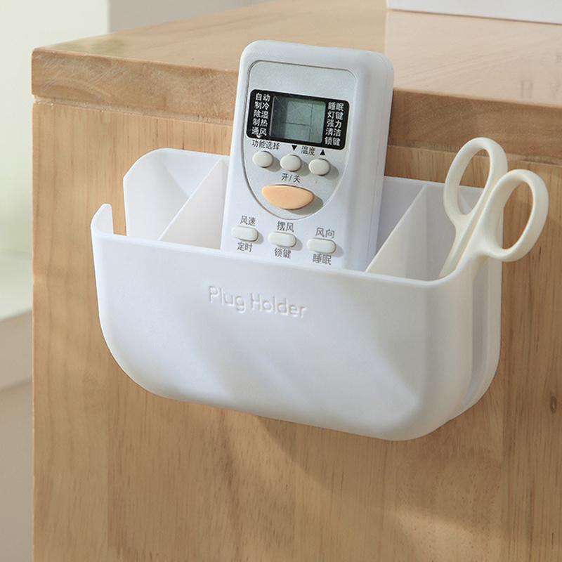 Buy 1PC Remote Control Storage Box Mounts Holders Punch-free Holder ...