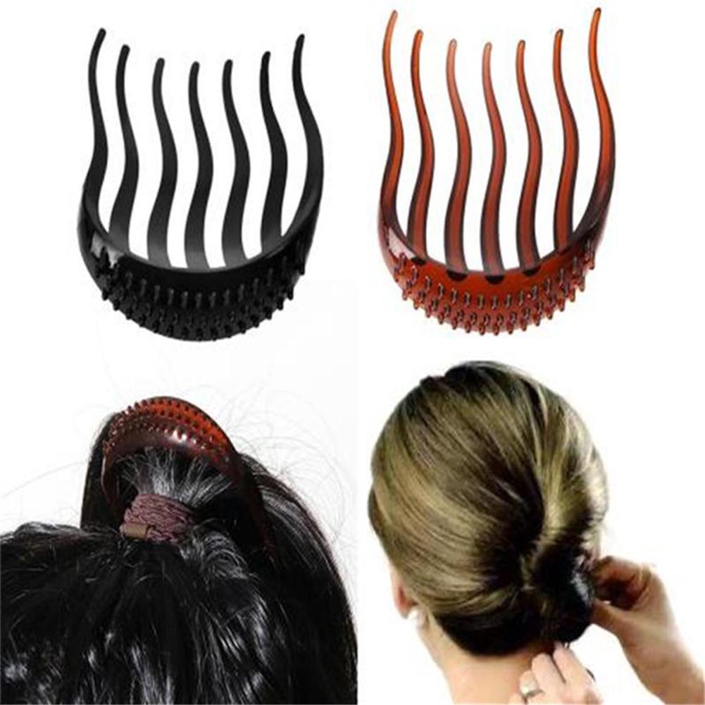 Buy Volume Inserts Hair Clip Bump It Up Bouffant Hair Comb Bun Maker XN ...