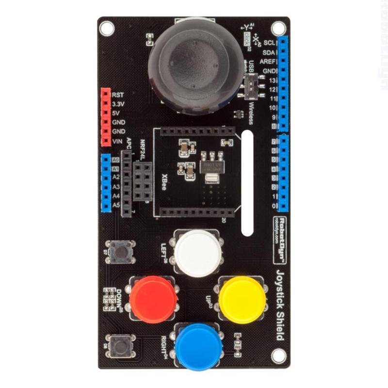 Arduino Uno için Kablosuz Adaptörlü RobotDyn Joystick Kalkanı (xBee ...
