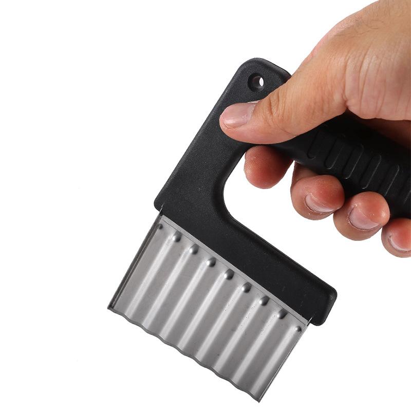 Buy Stainless Steel Potato Slicer Potato Wave Cutter Kitchen Noodle ...