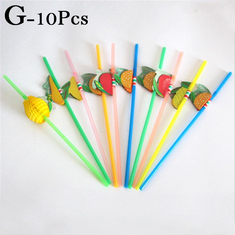 Cheap 10pcs Drinking Straws Mini Paper Umbrella Plastic For Celebration ...