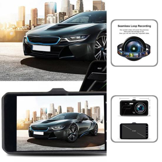 Buy Dashcam Professional Wide Compatibility Automatical Great 4-Inch ...