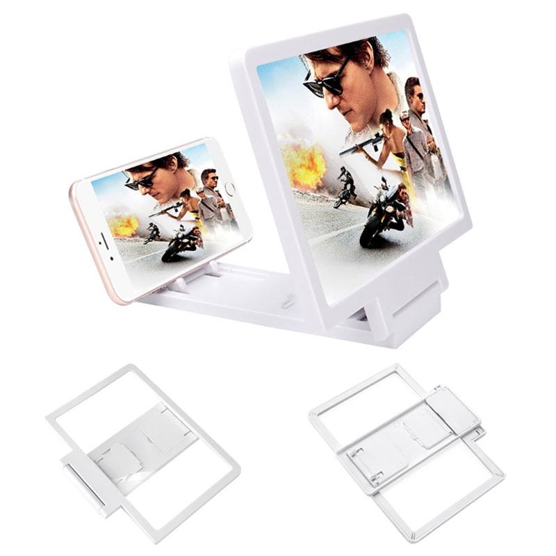 Buy Universal 3D Mobile Phone Screen Magnifier HD Video Amplifier Stand ...