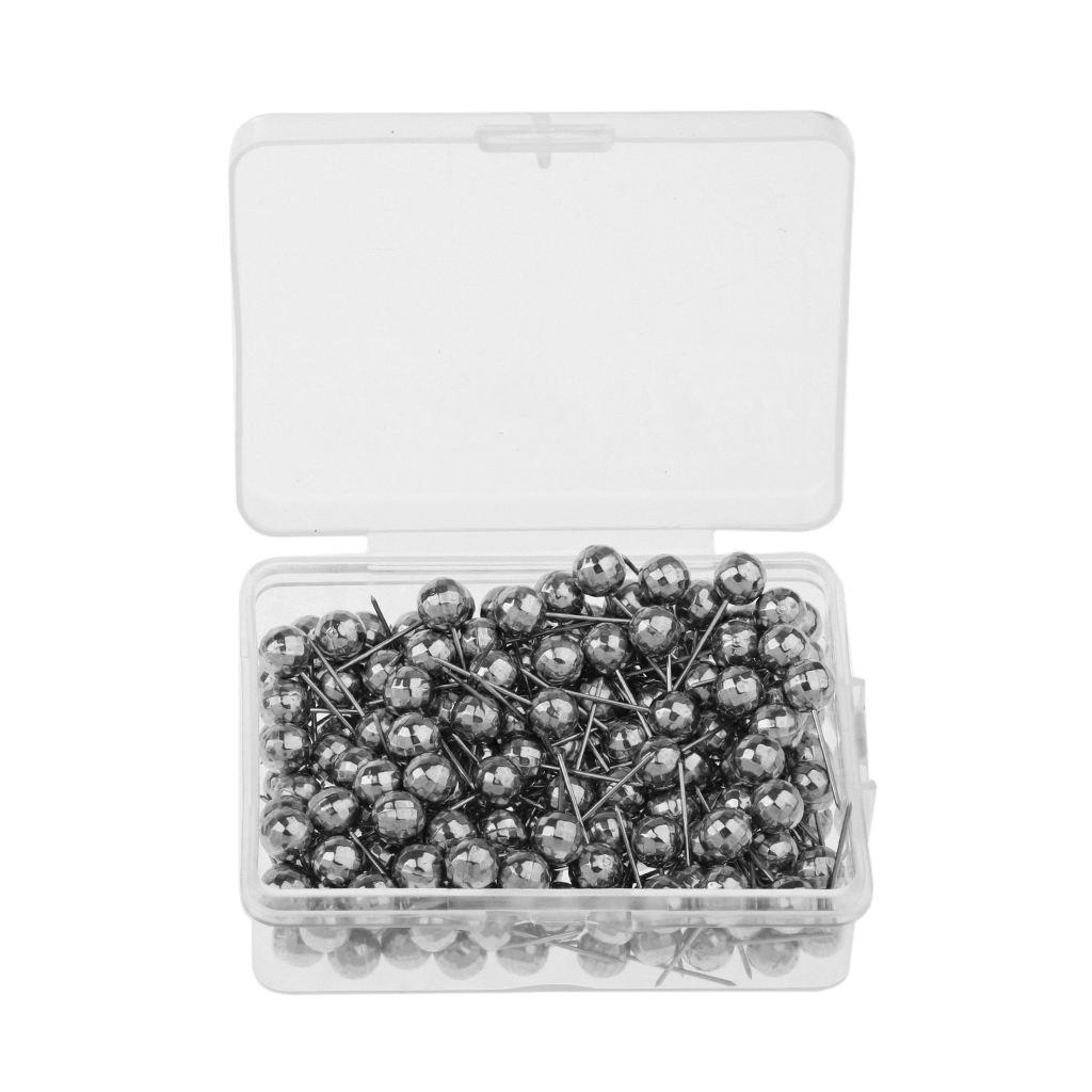 Buy 200 Pieces/Box Push Pins Map Tacks Football Head Multi Purpose ...