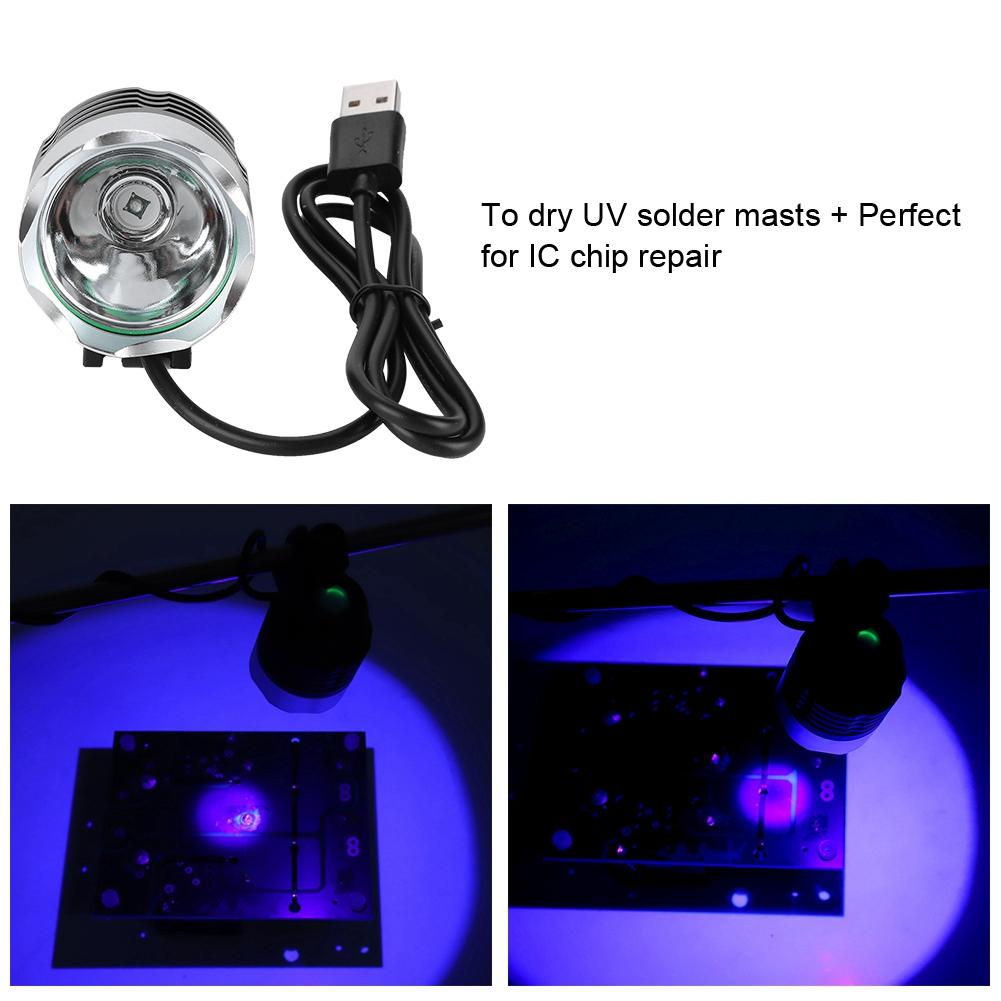 Buy Mini UV Light, T6 Purple LED USB Ultraviolet Light Lamp, Ic Chip ...