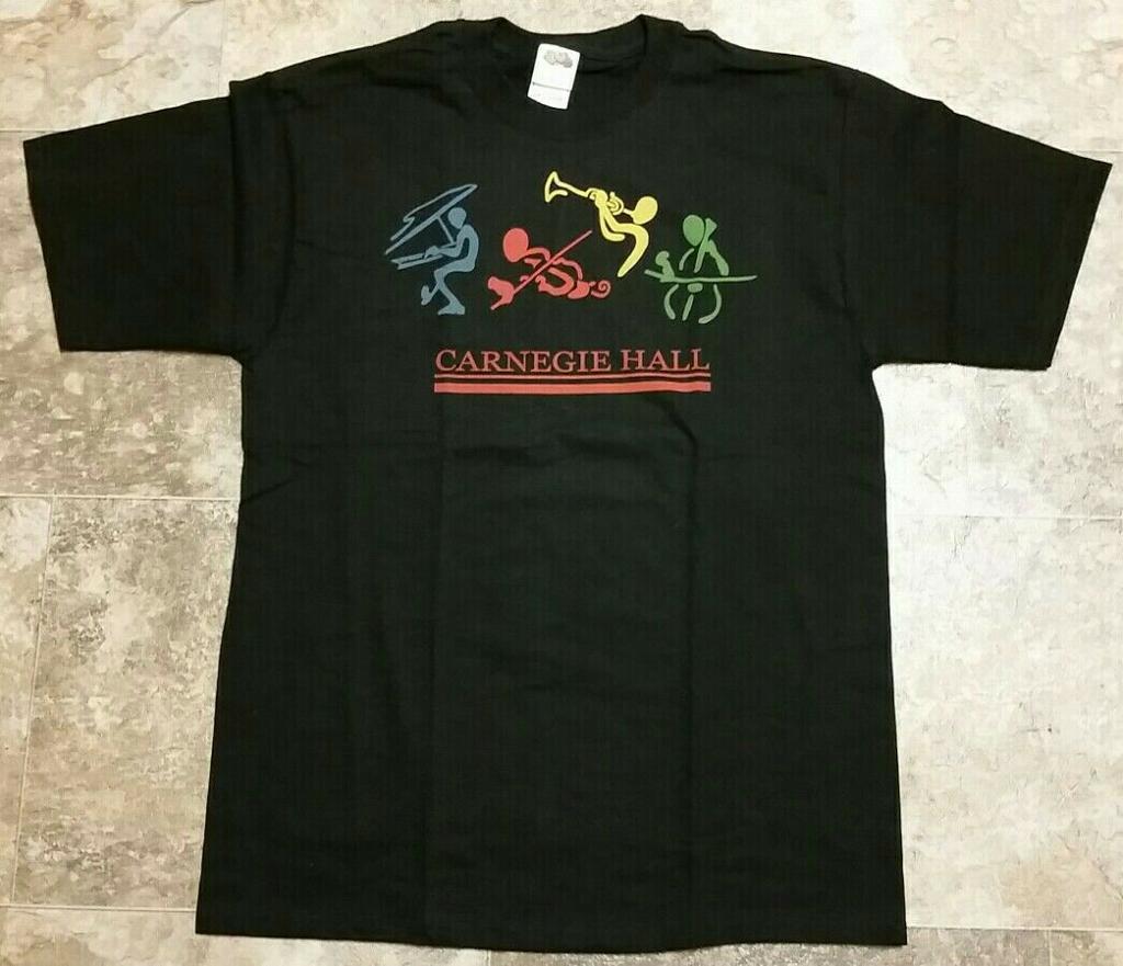 Vintage DS Carnegie Hall Music Concert T Shirt Size Printing Fashion ...
