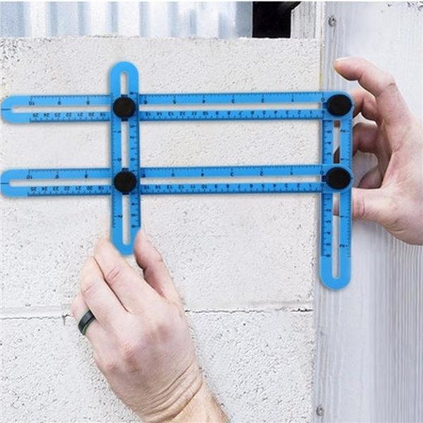 Four Folding Ruler Multi-angle Measuring Ruler Industry Folding ...