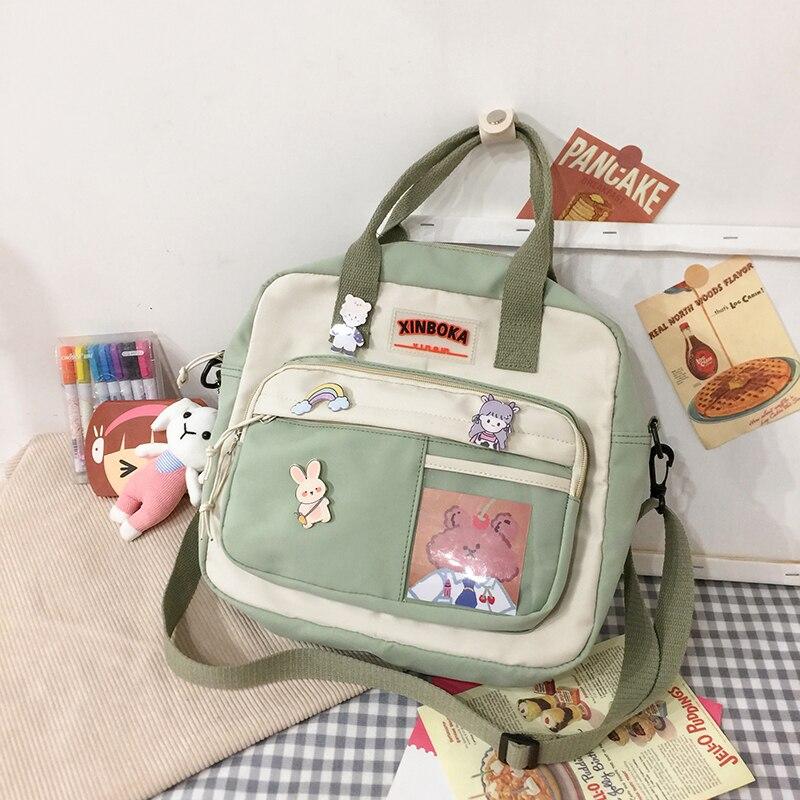 Buy Kawaii Horizontal Backpack for Teenage Girl Portable ...