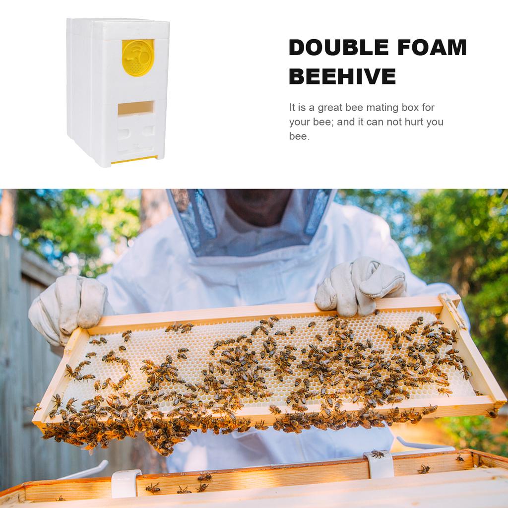 Buy 1pc Bee Tool Safe Durable Practical Double Layer Foam Beekeeping ...