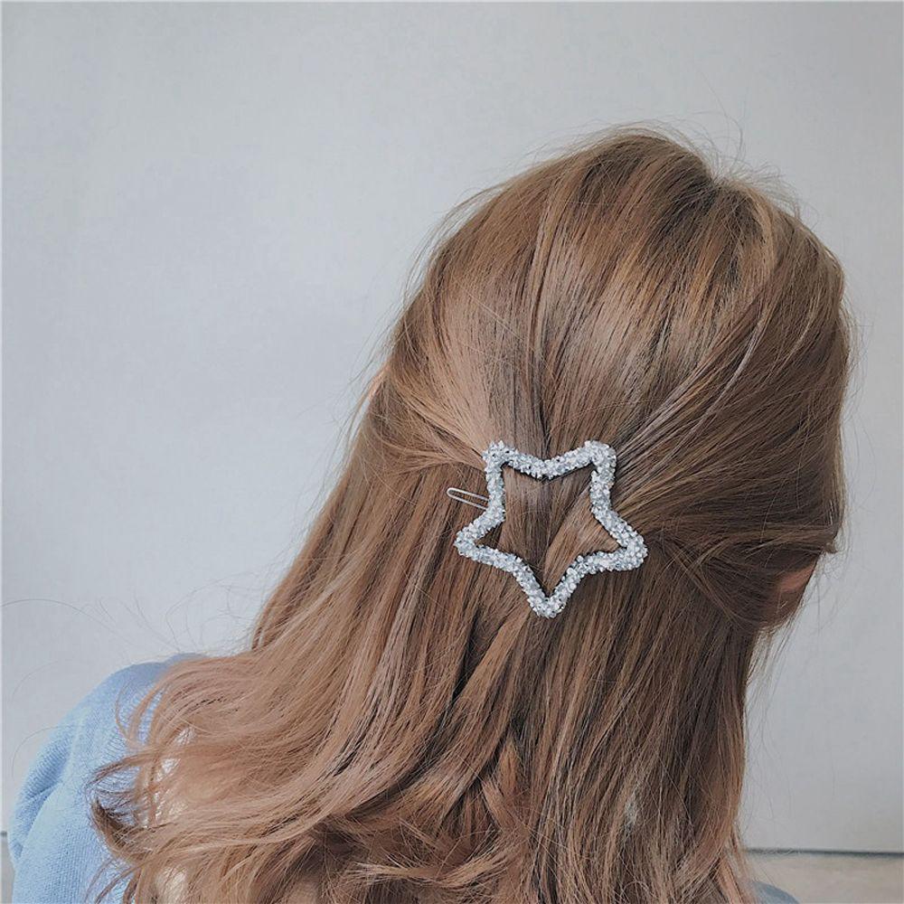 Cheap Fashion Crystal Rhinestones Hairpin Star Triangle Round Shape ...