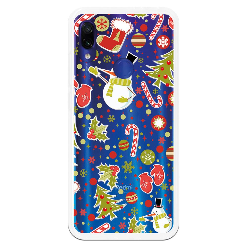 Buy Case for Xiaomi Redmi Note 7-Note 7 Pro - Christmas Stickers at ...