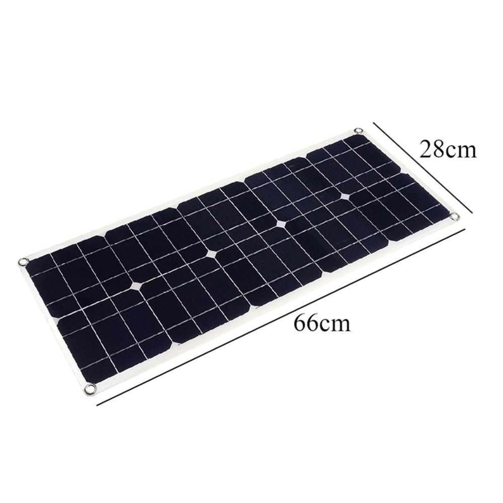 Cheap 50W 5V/18V Solar Panel Dual USB Output Monocrystalline Solar ...