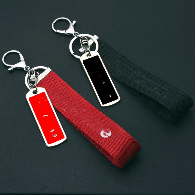 Buy Key chain jewelry simple practical key ring leather material ...