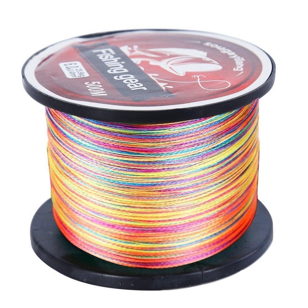 Buy Fishing Lines 12lb-72lb Braided Fishing Line Strong 4 Strands ...