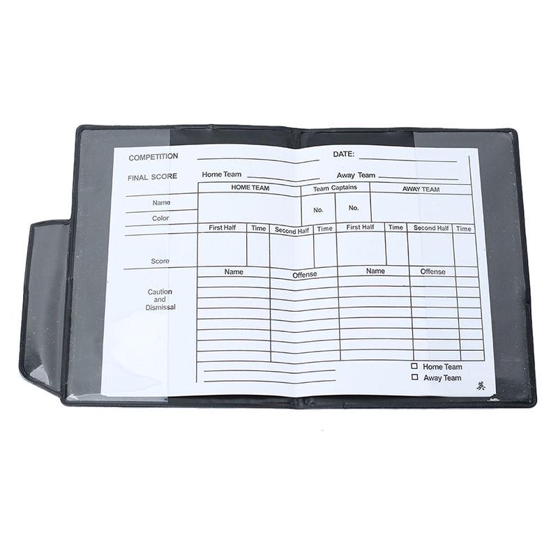 Buy New Sport Football Soccer Referee Wallet Notebook with Red Card and ...
