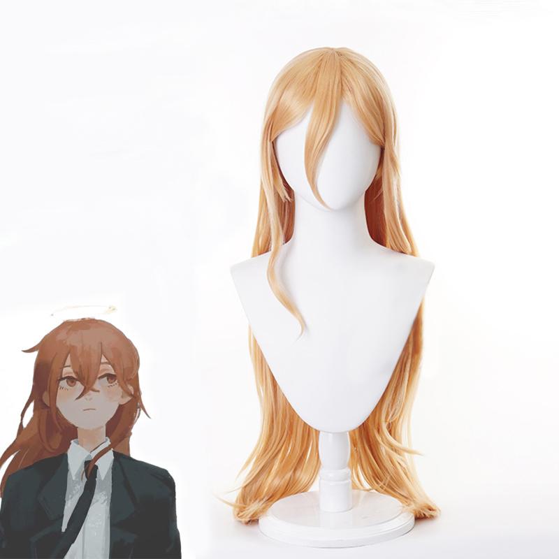 Buy Anime Chainsaw Man Angel Devil Cosplay Wig Women Headwear Synthetic ...