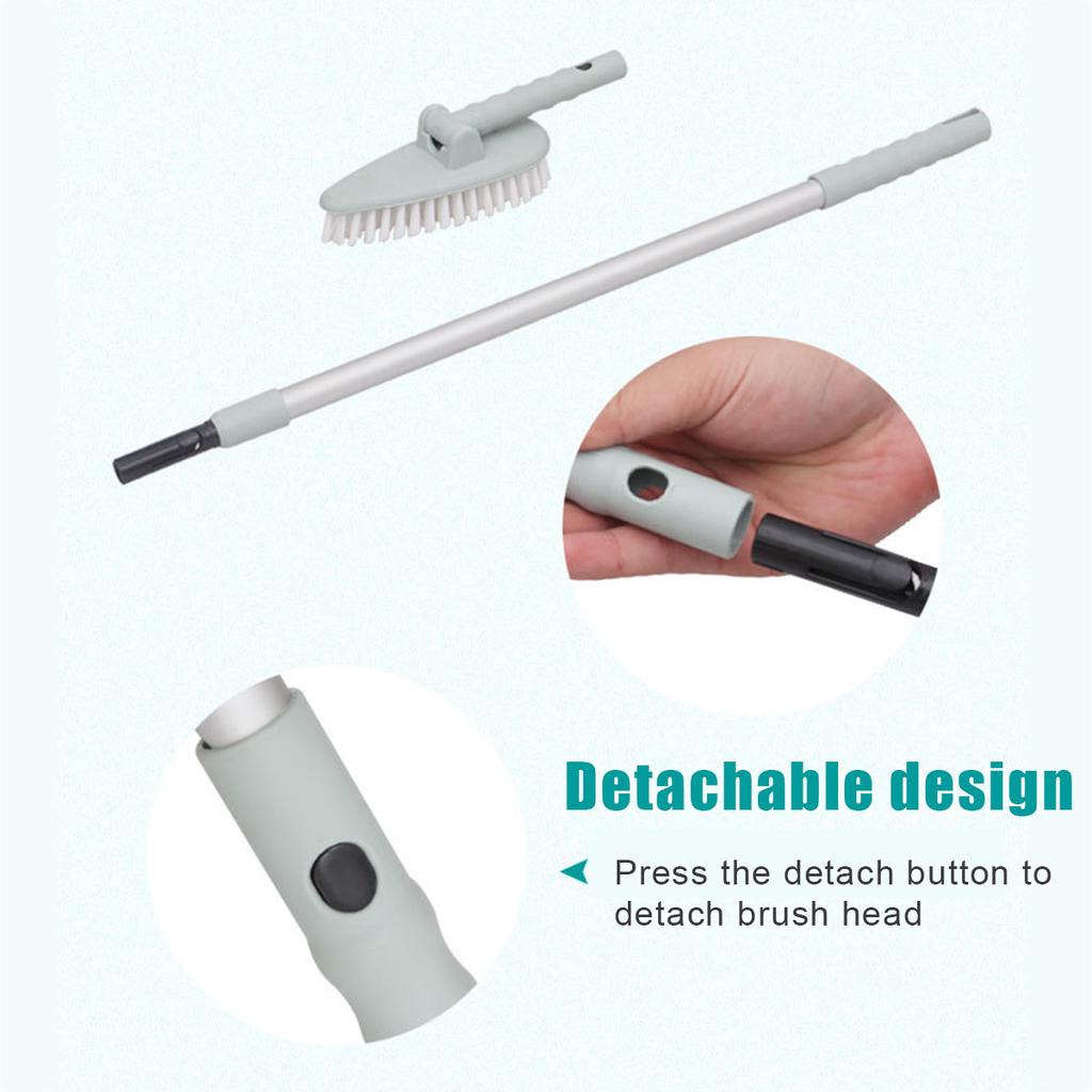 Buy Removable 69-106cm Aluminium Alloy Long Handle Brush 180 ...