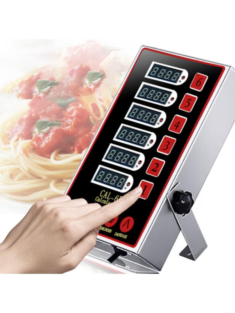 Buy New 6 Channels Kitchen Timers Commercial Cooking Timer, Restaurant ...