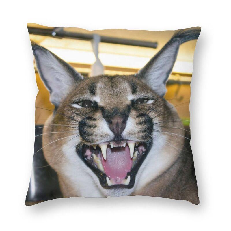 Satın alın Big Floppa Caracal Cat Funny Meme Cushion Cover Print Throw ...