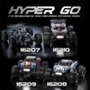Hyper Go MJX 16208,16209,16210, 1/16 Brushless RC 4WD High Speed Off ...