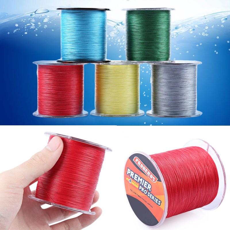 Buy 300/500M 15LB 0.18mm Durable Colorful PE 4 Strands Monofilament ...