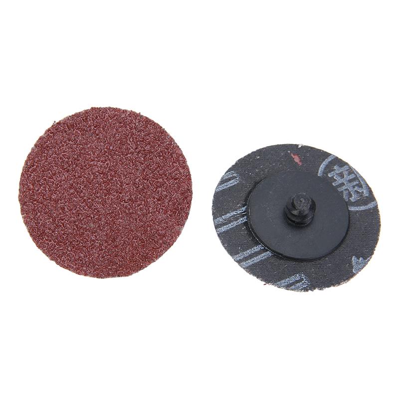 Peigu 25pcs 2inch 36 Grit Roll Lock Coarse Sanding Roloc Disc R-Type ...