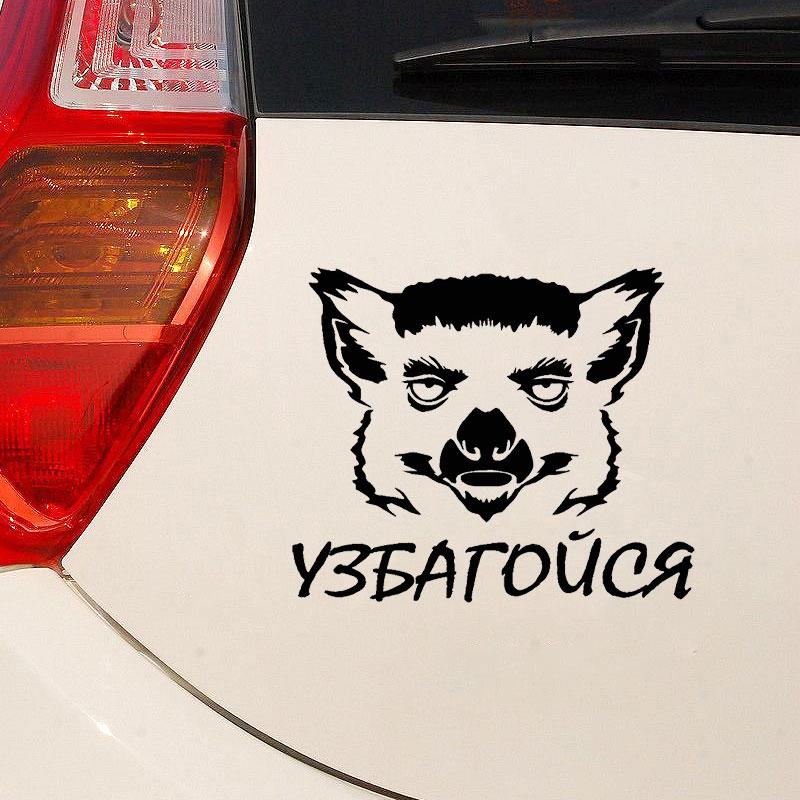 Metvi Sticker Funny animal car sticker Window vinyl decals for Auto ...