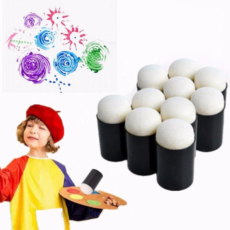 Oil Based Chalk Craft Ink Pad Stamping Brush Art Finger Sponge Dauber ...