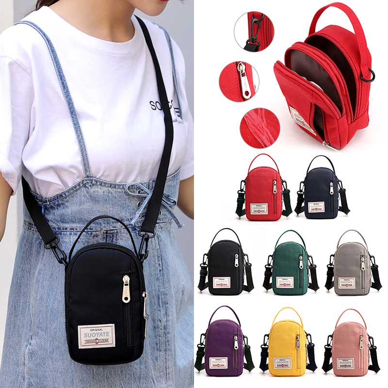Buy One-Shoulder Crossbody Bag Waterproof Small Mobile Phone Pouch for ...