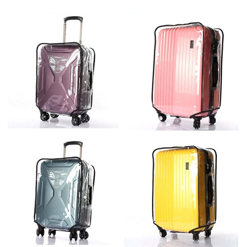 Transparent PVC tie rod box sleeve Luggage case protector Waterproof ...