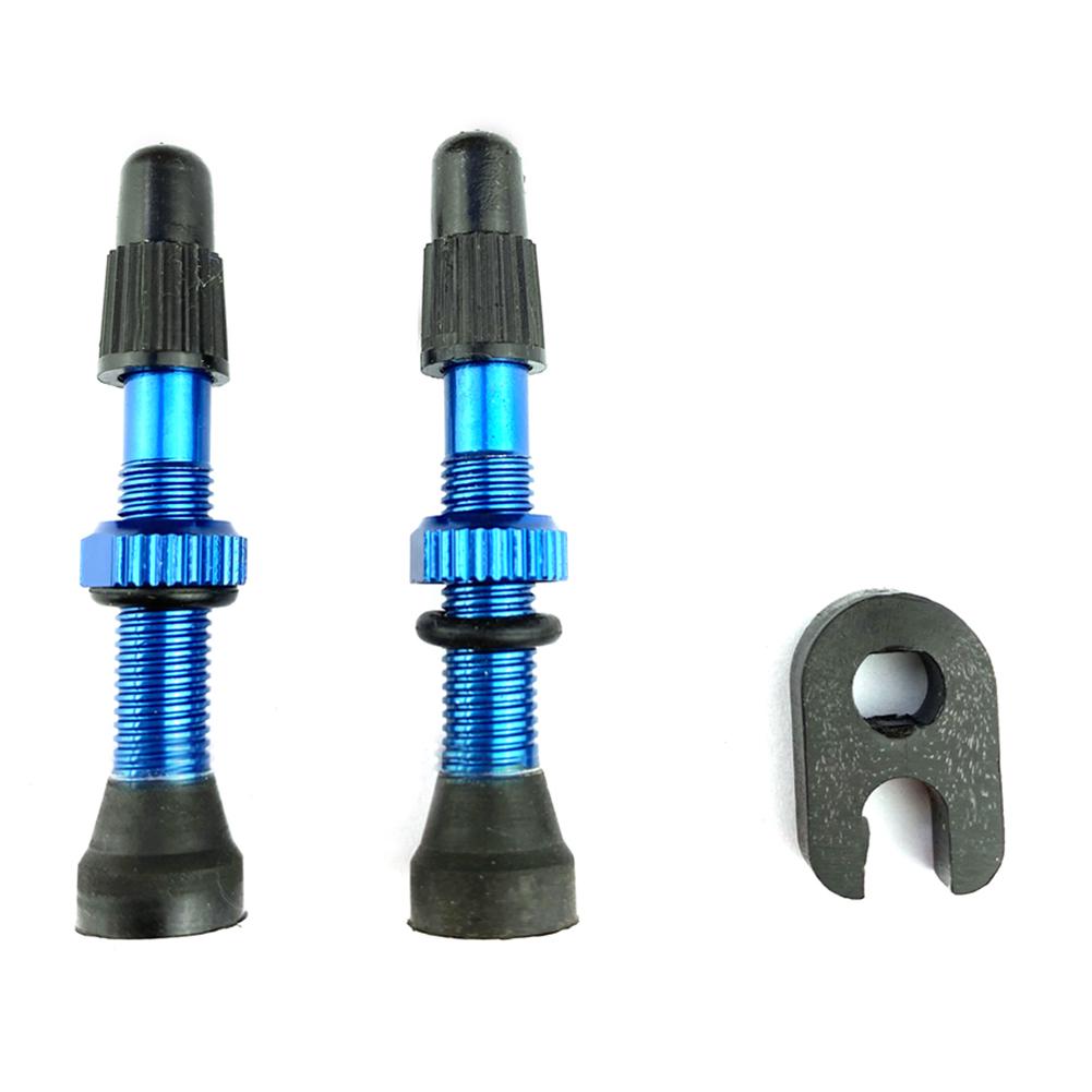 Buy 2pcs 48mm Alloy Stem Presta Valve + Tool for Road MTB Bike Tubeless ...