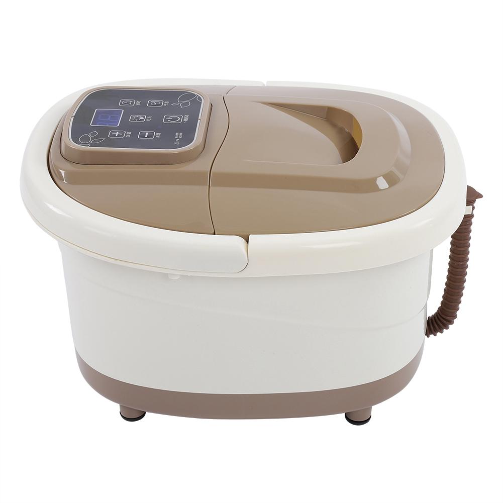 Buy Portable Foot Spa Bath Massager Bubble Heat Soaker Vibration ...