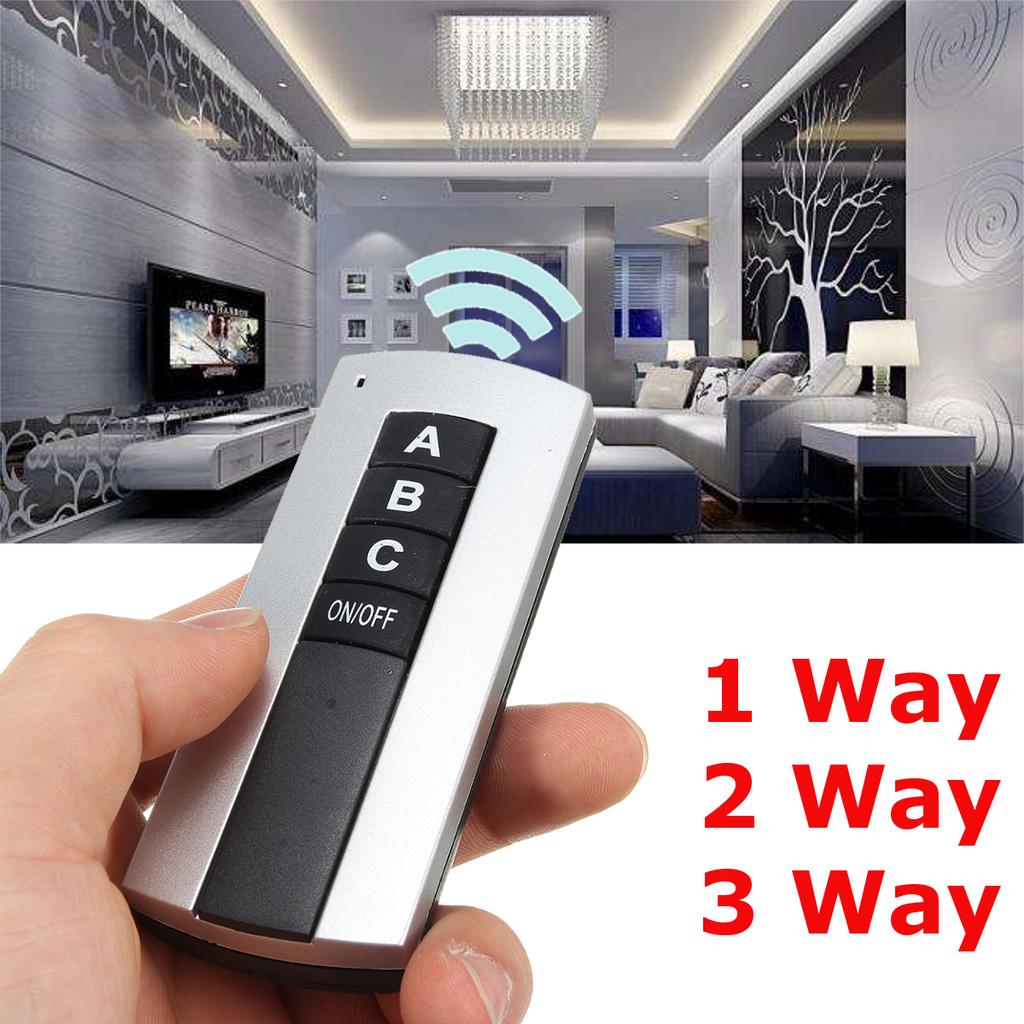 Buy Wireless 200V-240V LED Ceiling Lamp ON/OFF Relay Switches Receiver ...